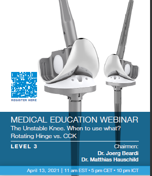 Webinar: The Unstable Knee. When to use what? Rotating Hinge vs. CCK ...