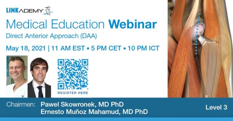 Webinar: Direct Anterior Approach (DAA) – Clinical and Economical ...